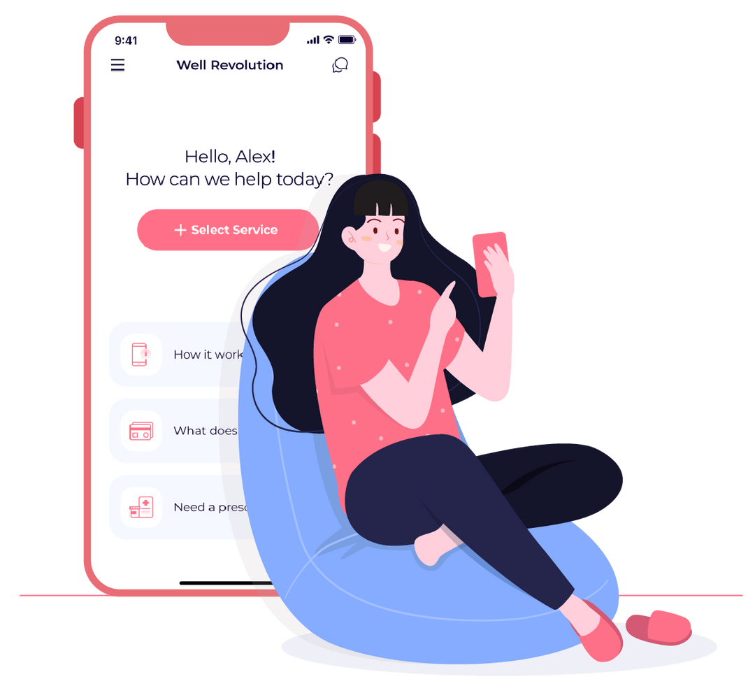 Well Revolution | Online Doctors and Prescriptions App