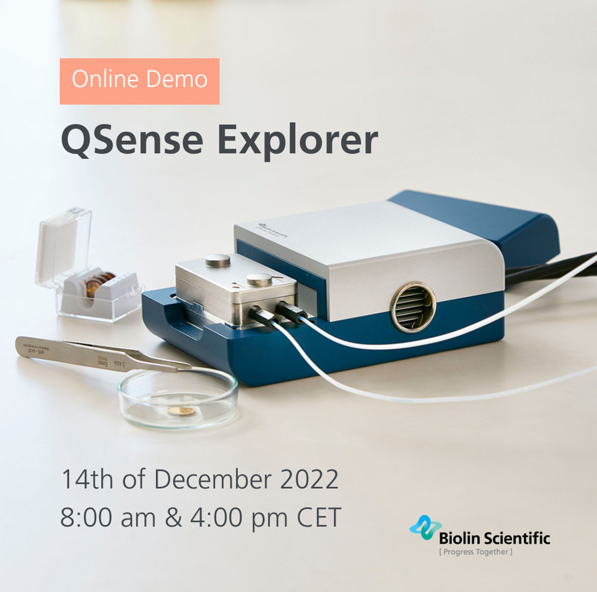 Biolin Scientific QSense Explorer Demo | Terralab
