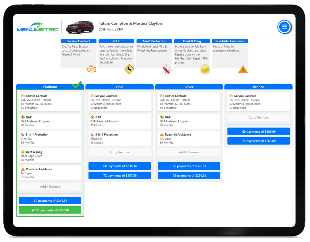 Digital Menu | MenuMetric