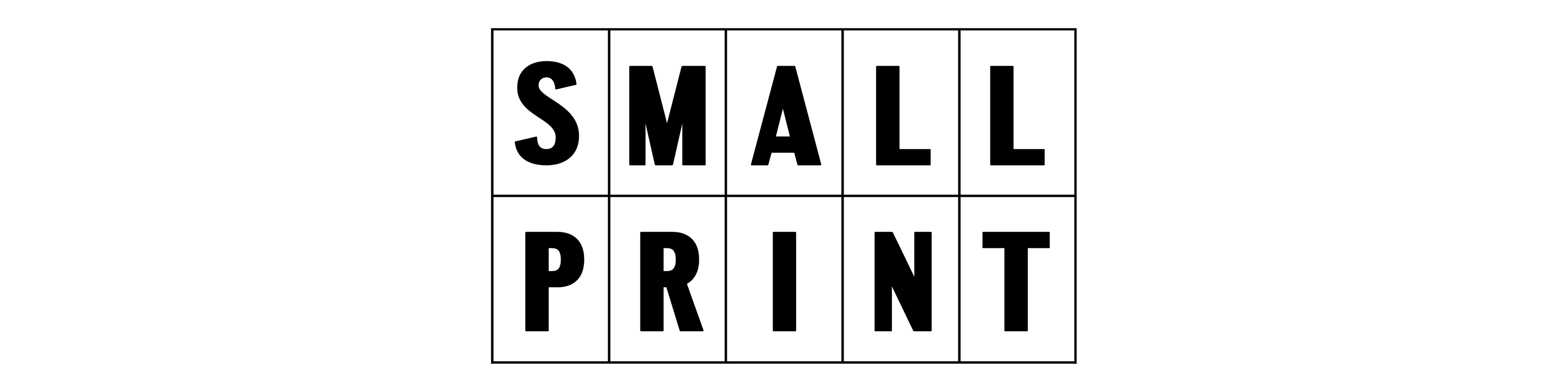 Small Print at Print Hall