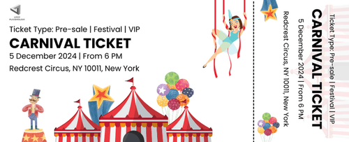Get Festive with Free Carnival Ticket Templates