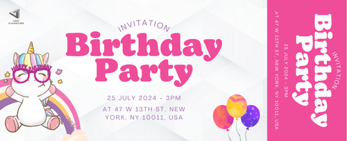 Celebrate in Style with Our Free Birthday Party Ticket Templates