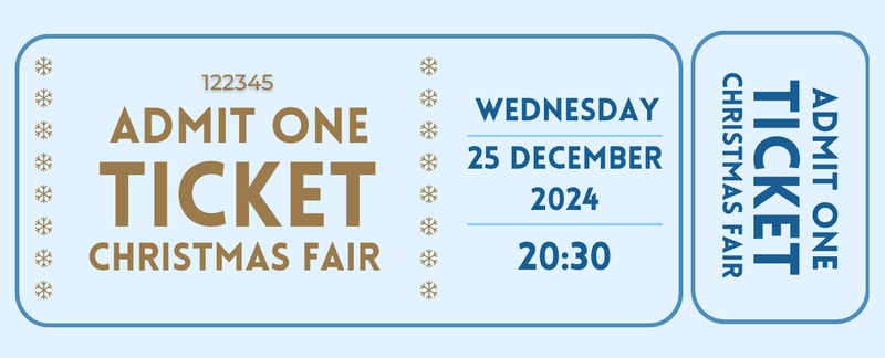 Admit One Ticket Template: Ensure One Entry Per Ticket