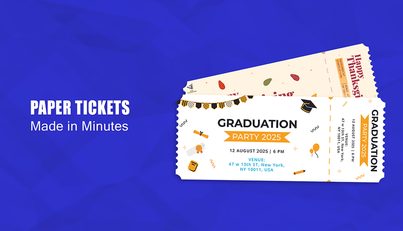 How to Make Paper Tickets at Home [Simple Step-by-Step Guide]