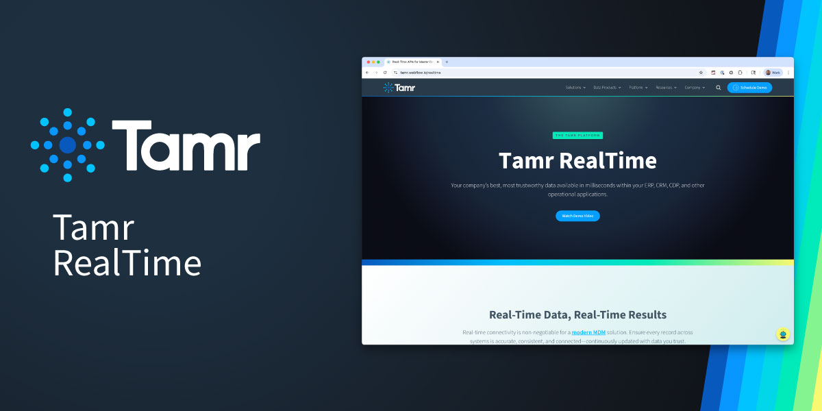 Real-Time APIs for Master Data