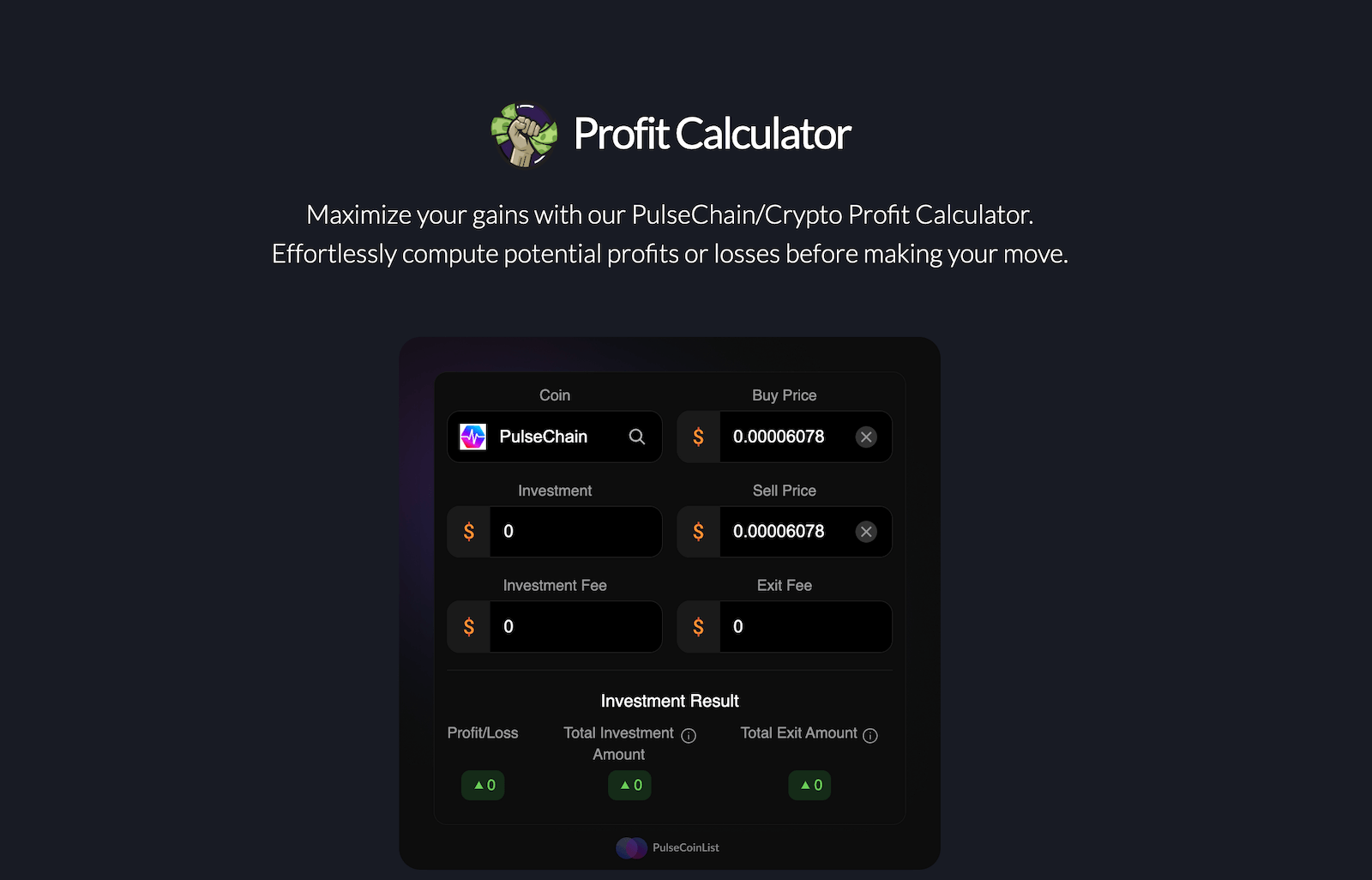 Maximize Crypto Earnings with the Crypto Profit Calculator
