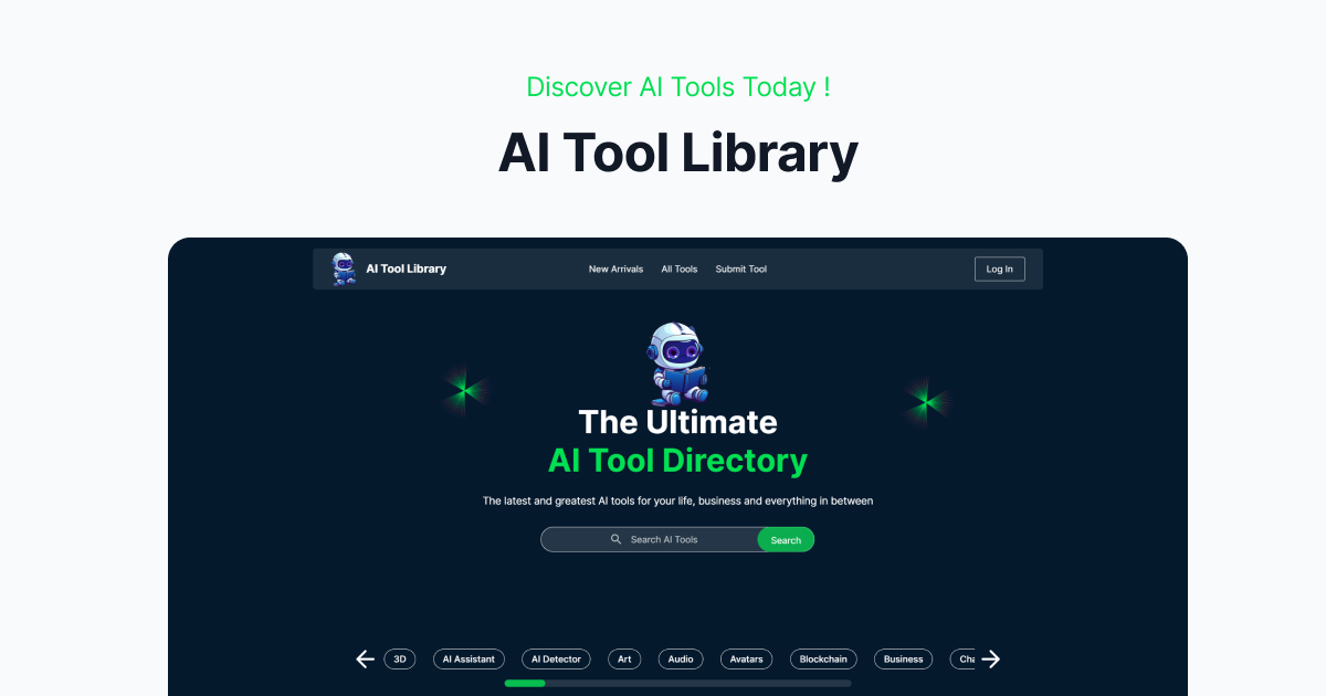 AI Tool Library | The Ultimate AI Tool Directory