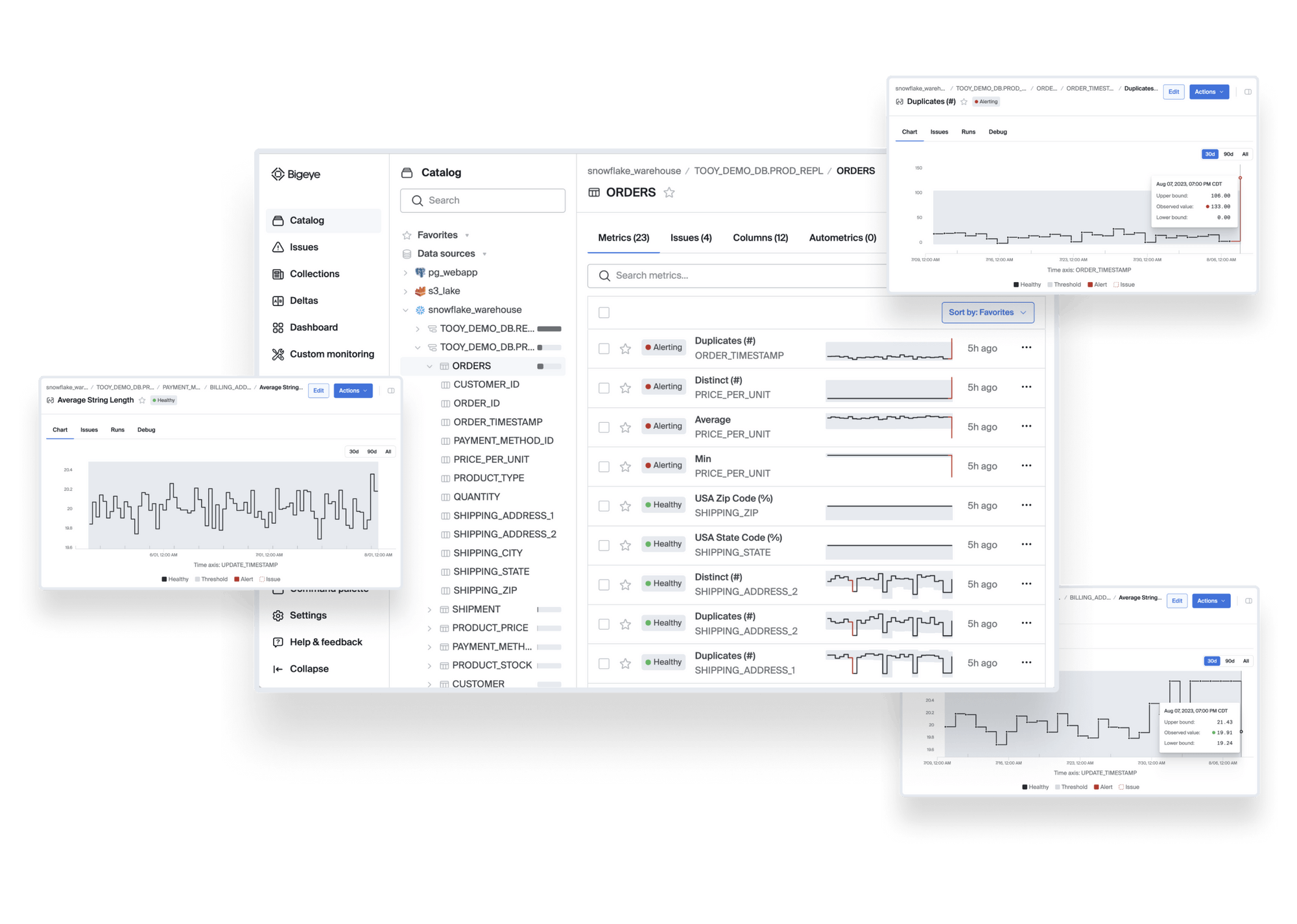 Enterprise Data Monitoring Platform | Bigeye
