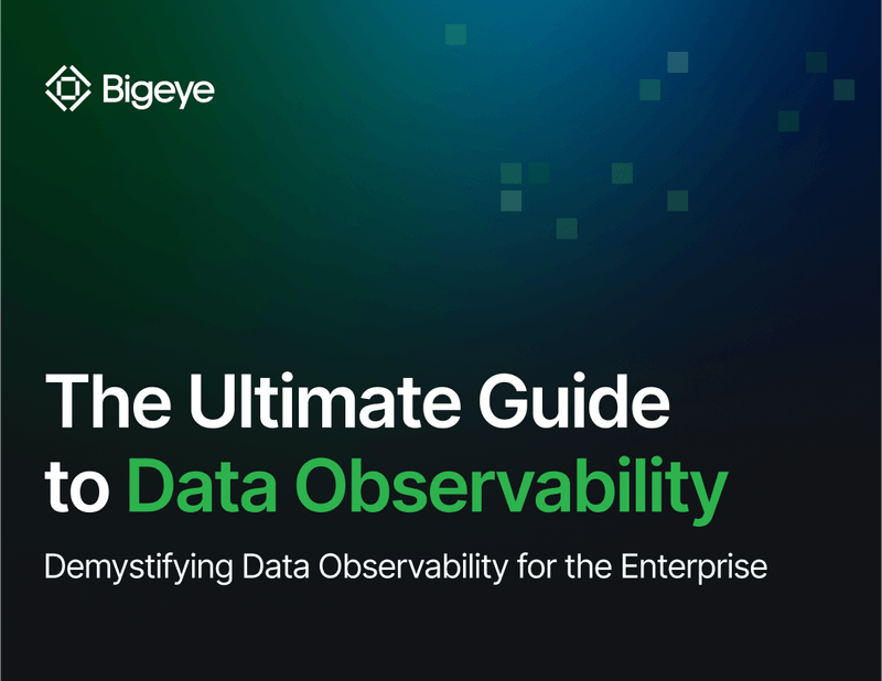 Data Observability Tools for Data Leaders | Bigeye