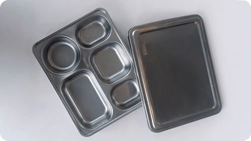 Jual Food Tray Stainless Steel SUS 304 | Harga Pabrik Terbaik