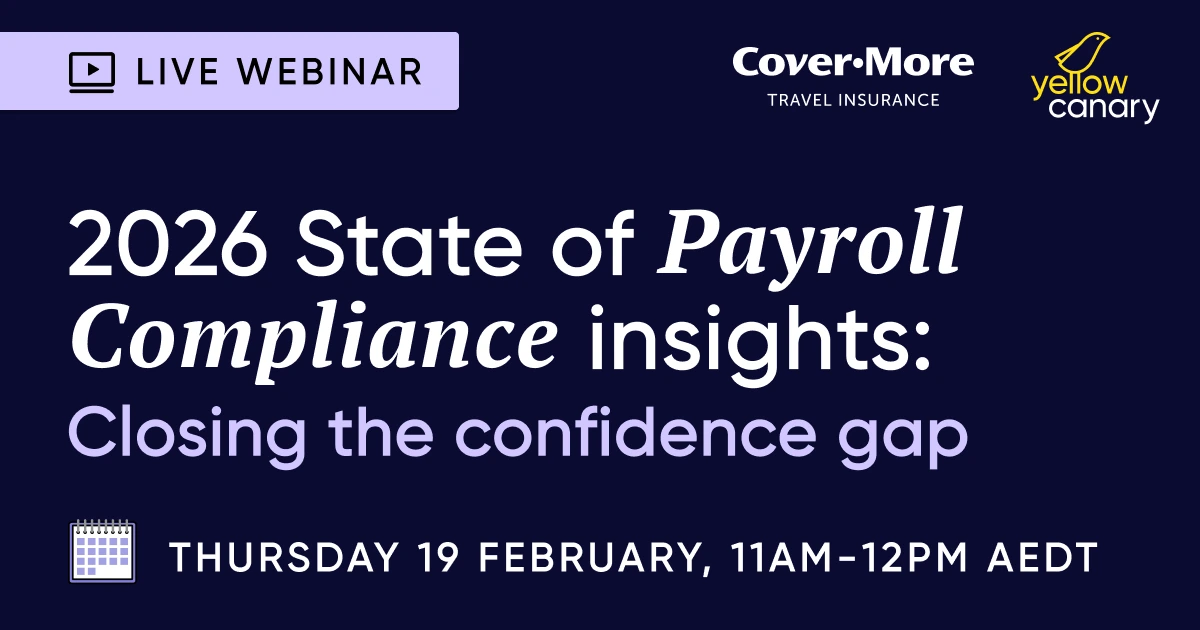 Yellow Canary | 2026 State of Payroll Compliance insights - Webinar