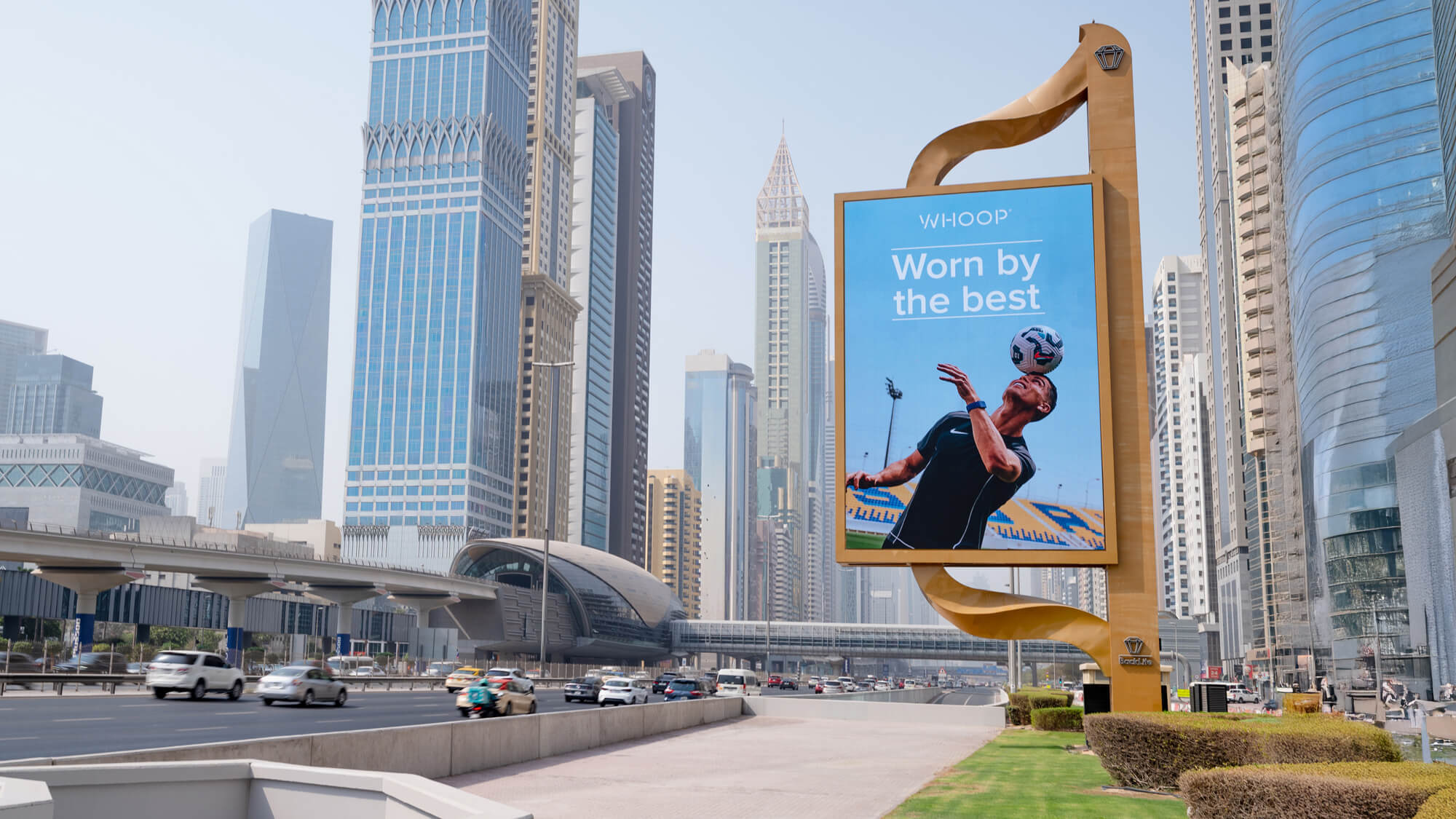 Whoop Makes UAE Out-of-Home Debut with BackLite Media
