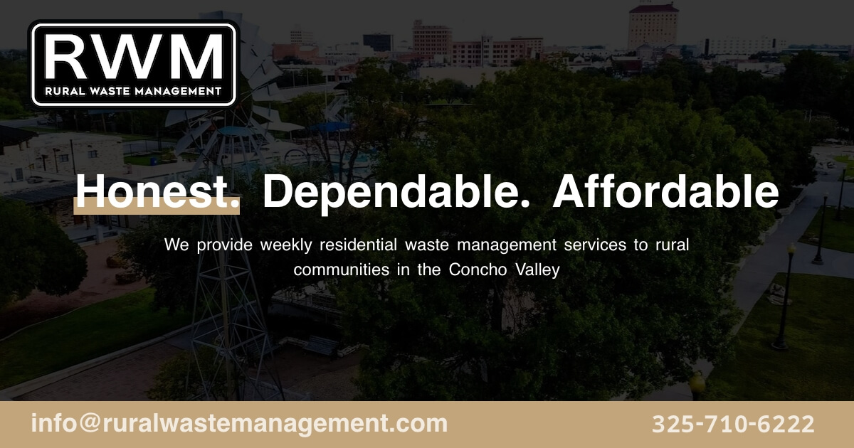 RWM | Rural Waste Management Concho Valley
