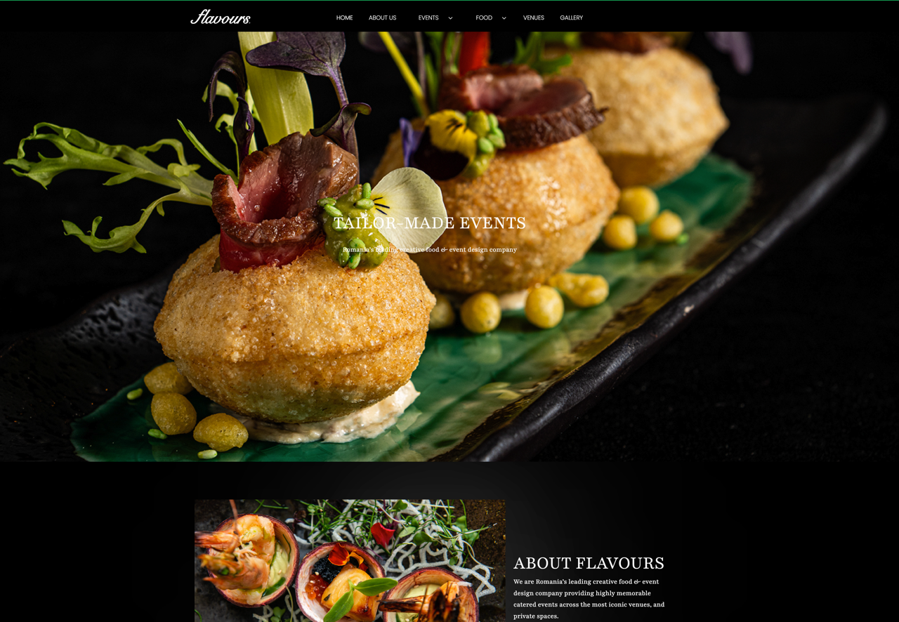 Restaurant Catering Stradale - Flavours Bucuresti - Cluj
