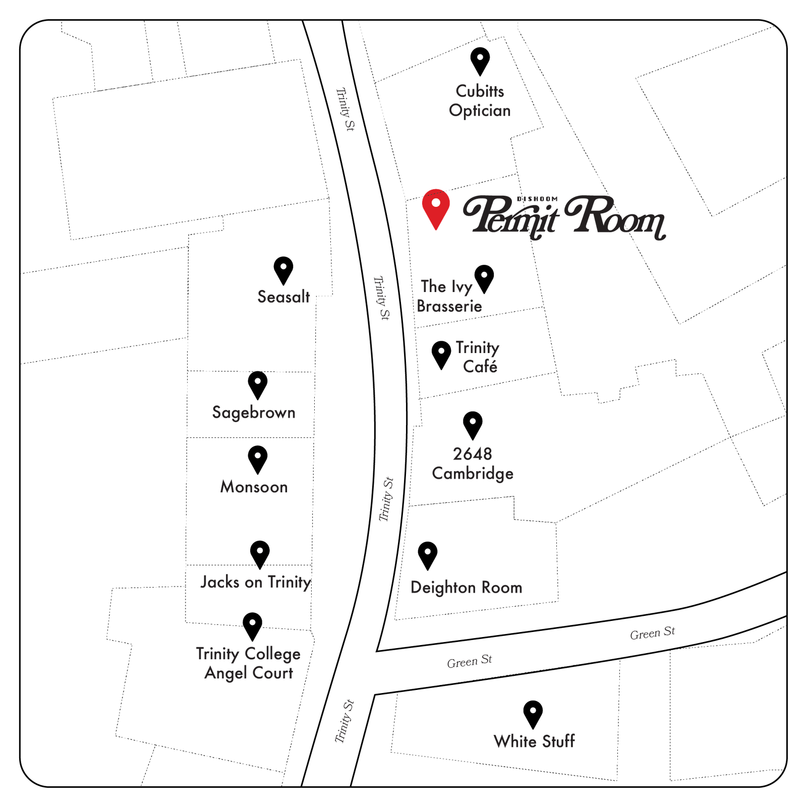 Dishoom Permit Room Cambridge | All-day restaurant & bar