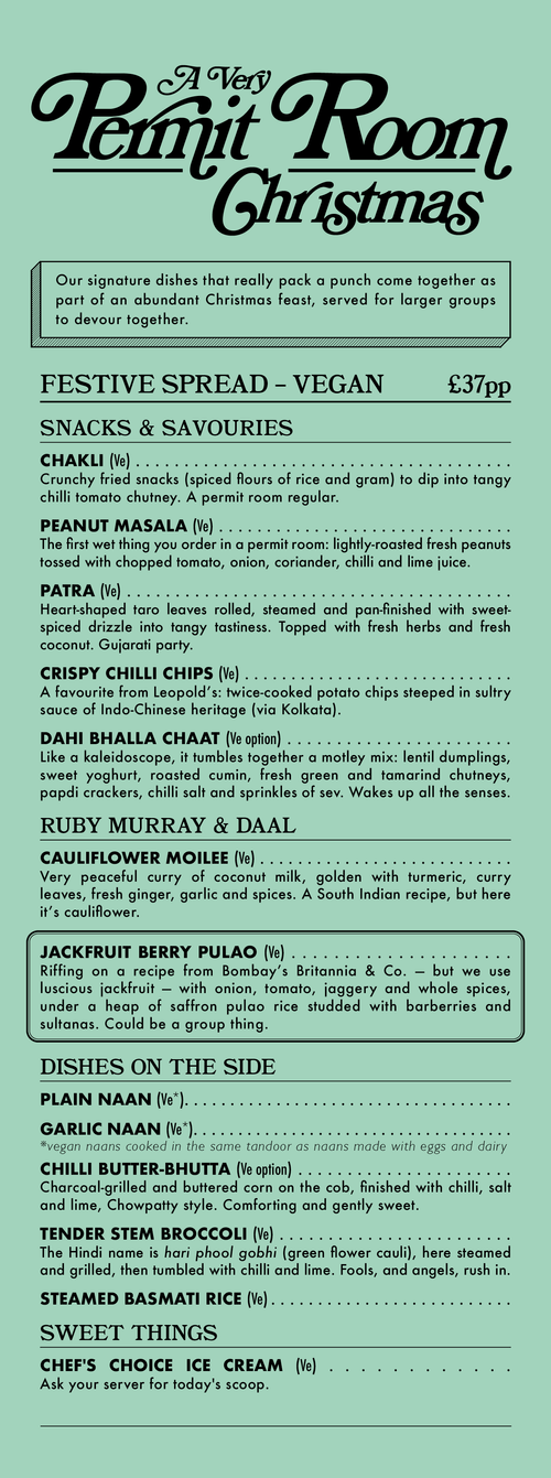 Dishoom Permit Room Portobello | All-Day Bar-Café in West London