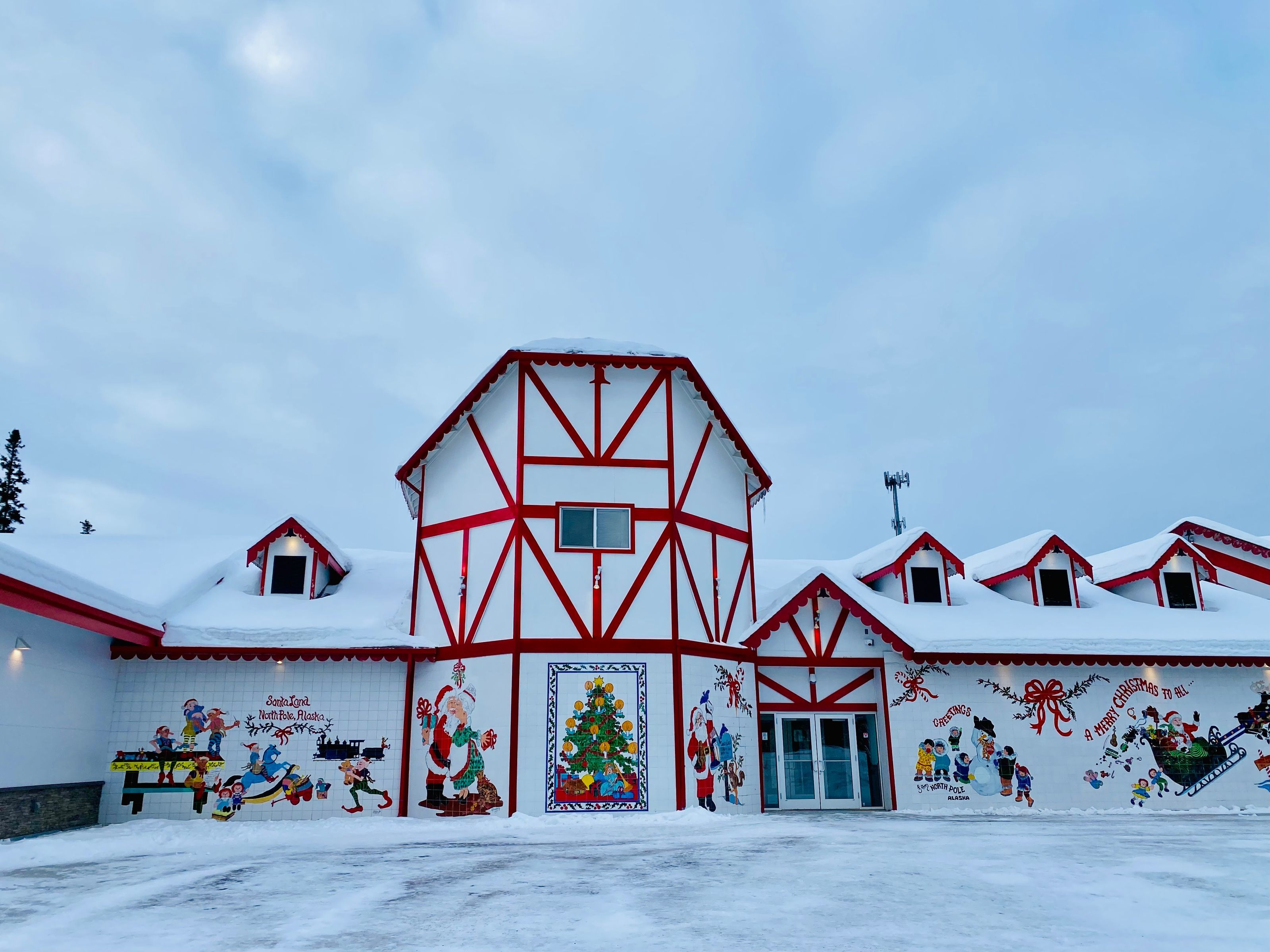 Meet Santa Claus at the North Pole Alaska