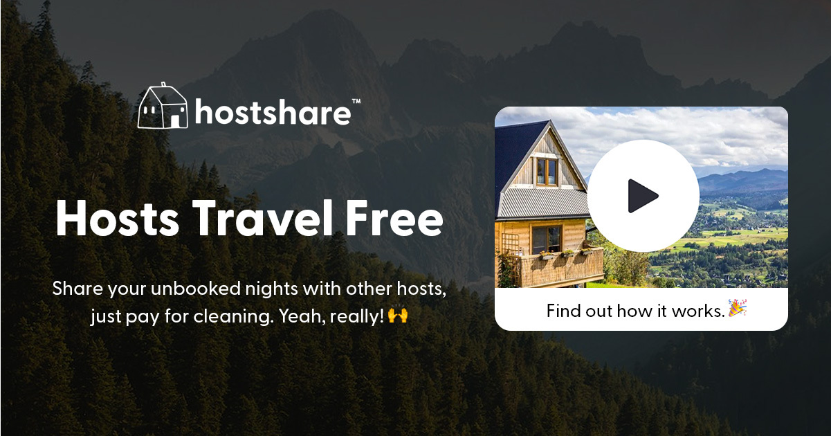 Hostshare | Turn Your Vacation Rental into Free Travel