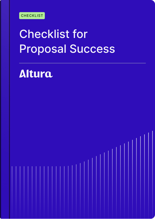 Altura | The 3Cs Proposal Checklist: Clear. Concise. Compelling.