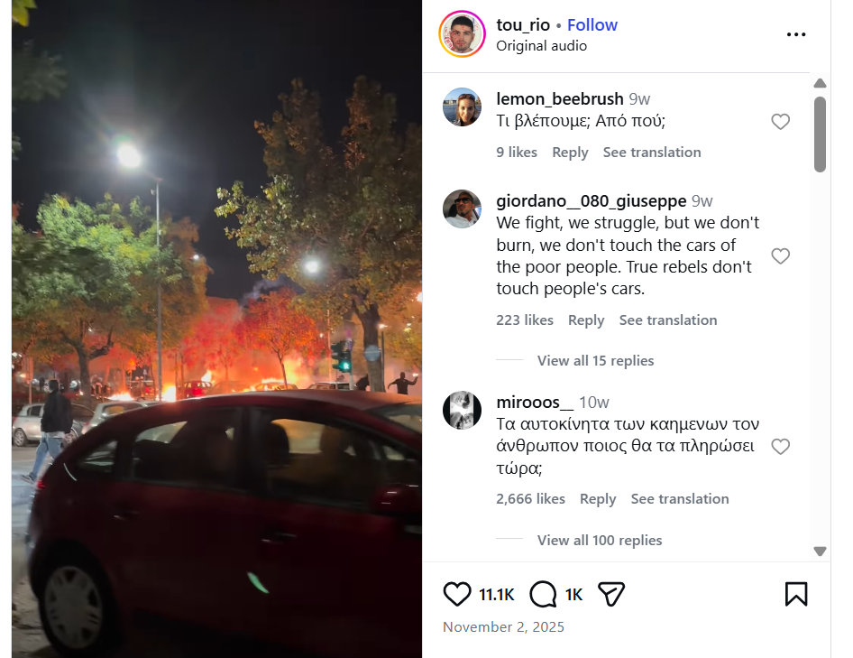 Viral Video of Car Arson Falsely Linked to Iran Protests