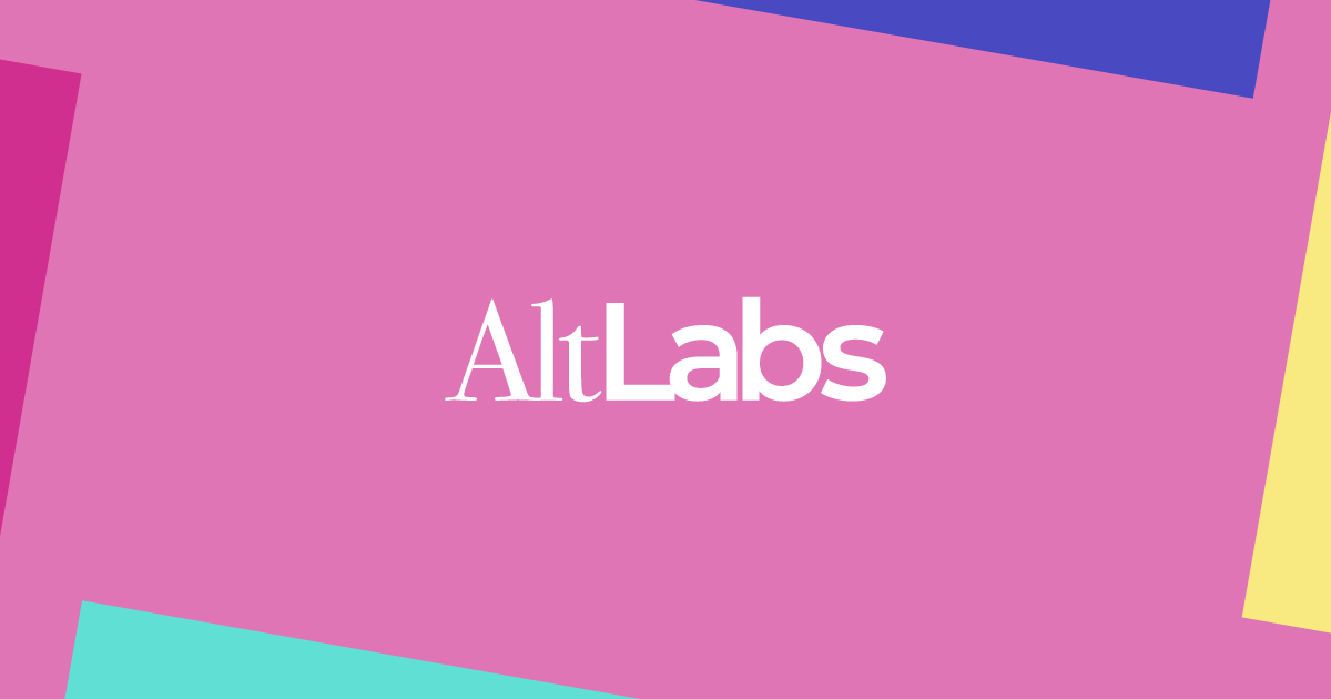 Alt Labs | The UK’s Award Winning Innovation Consultancy