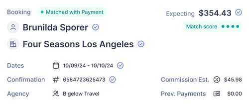 Commission Reconciliation