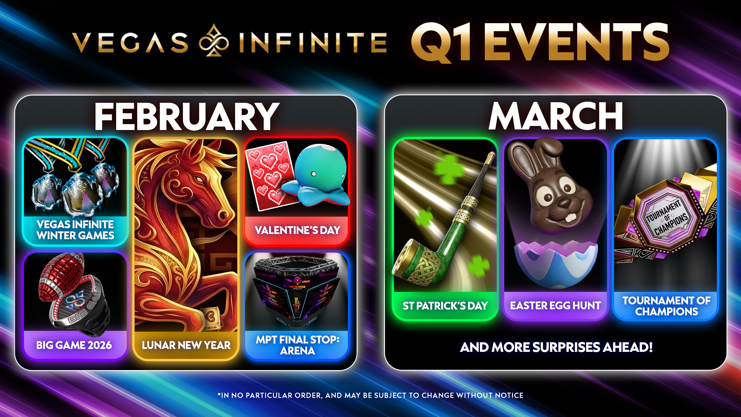 Vegas Infinite - Patch 168 is LIVE!