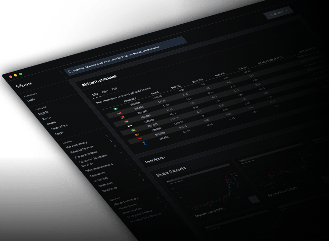 Stears: African financial data, solutions and insight