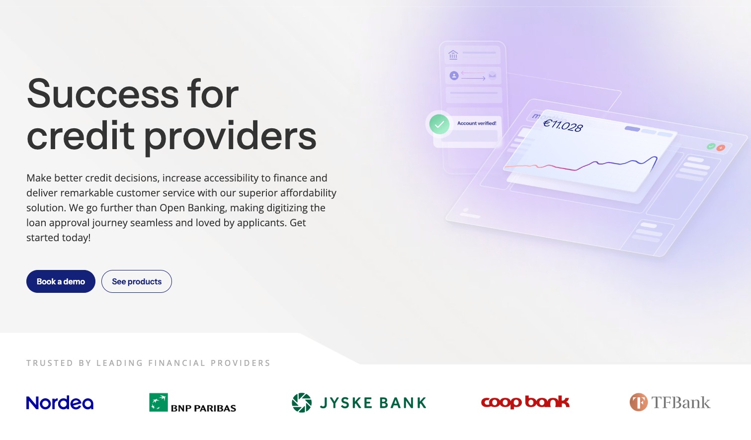 Monthio - success for credit providers