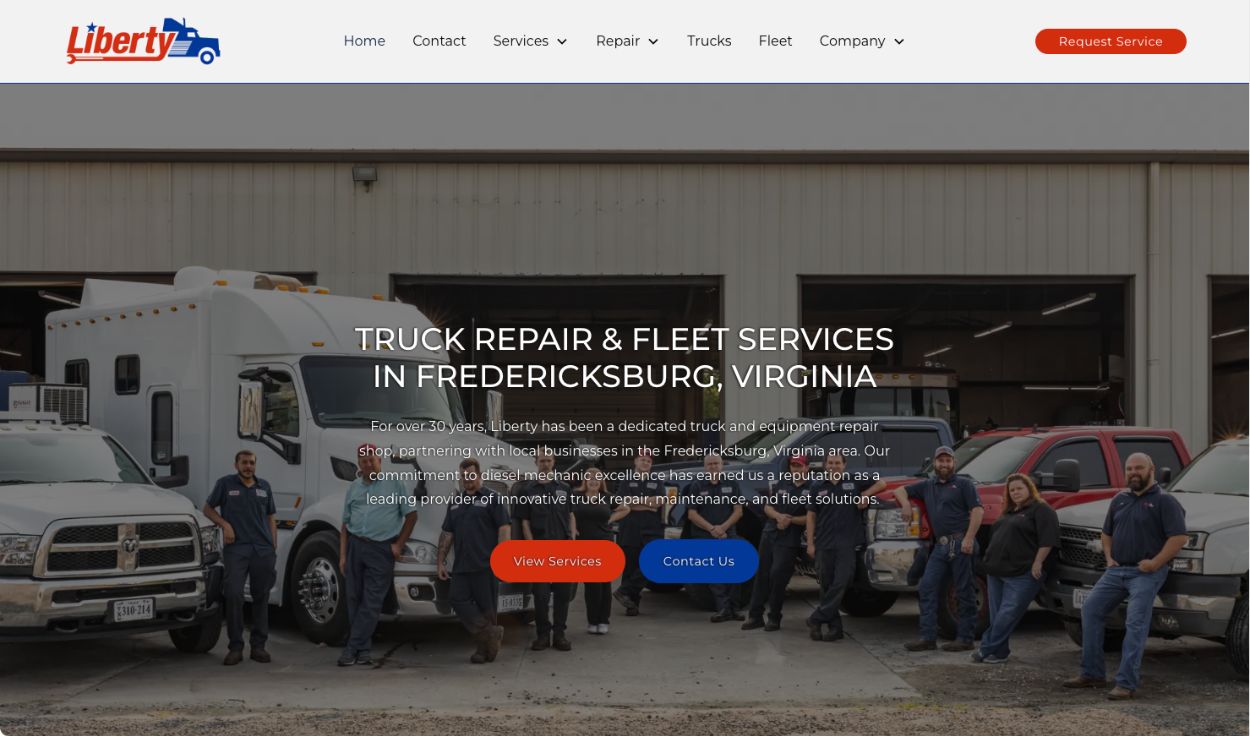 Truck Mechanics in Fredericksburg, VA | Liberty