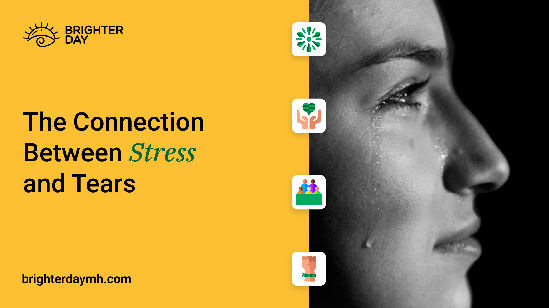 Why Do I Cry When I'm Stressed? at BrighterDay