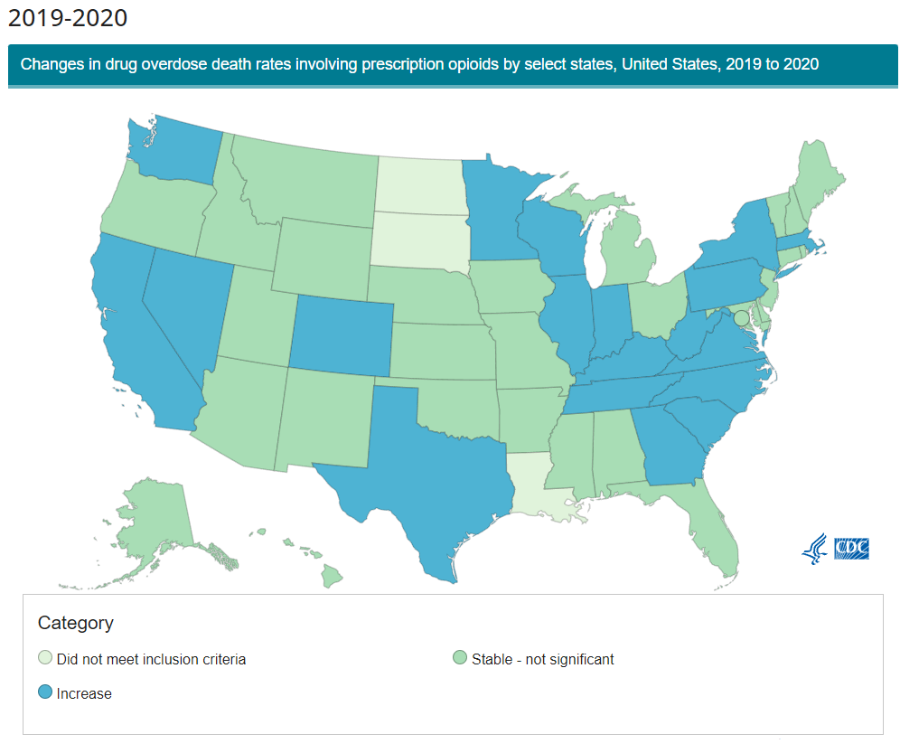 Drug Overdose Statistics by State Exposed