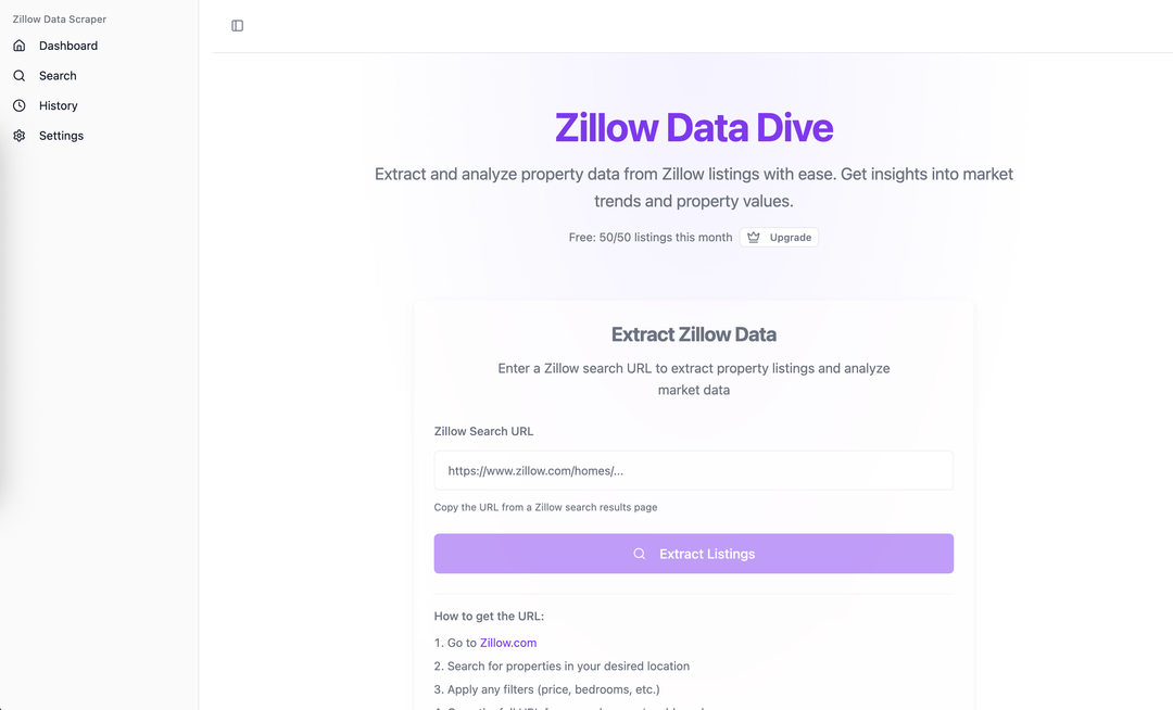Zillow Scraper: Extract Zillow Data Into A Spreadsheet