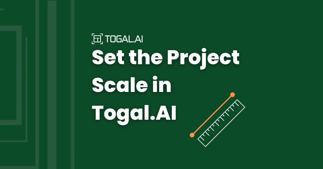 Set the Project Scale in Togal.AI | Togal.ai