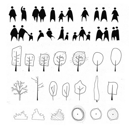 Scale Figures Pack vol.3 | Fully Customizable + Hand-drawn Unique Figures