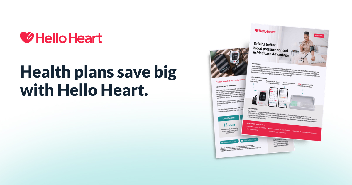 Why Medicare Advantage Plans Choose Hello Heart