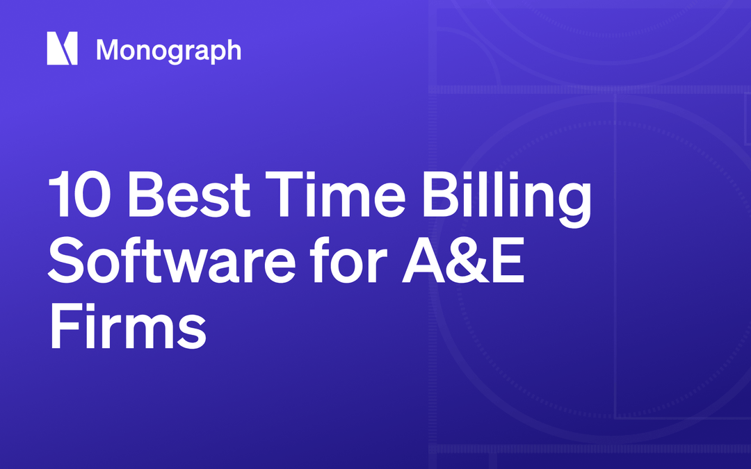 10 Best Time Billing Software for Architecture & Engineering Firms ...