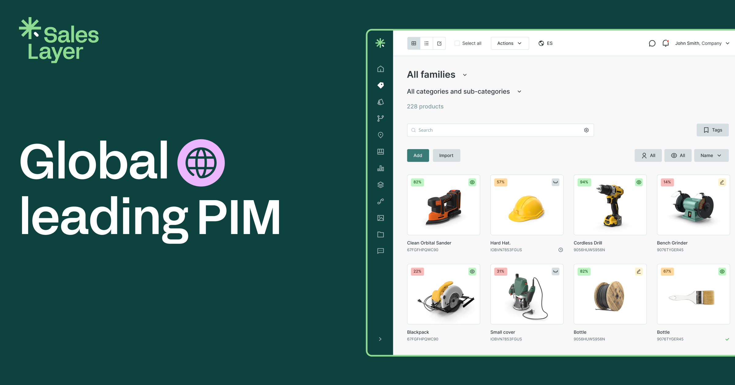 Software PIM | Herramientas PIM para B2B y B2C | Sales Layer