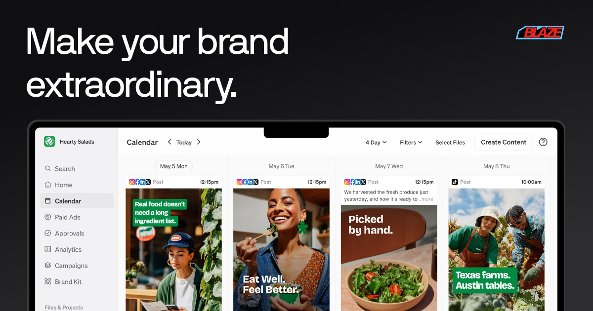 Blaze | AI That Does Marketing For You