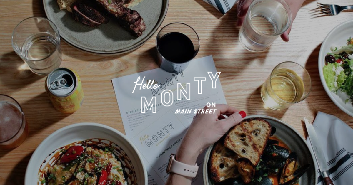 Menu | Hello Monty