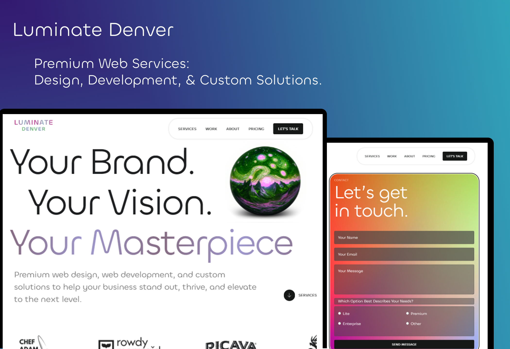 Denver's Best Web Design & Web Development | Luminate Denver