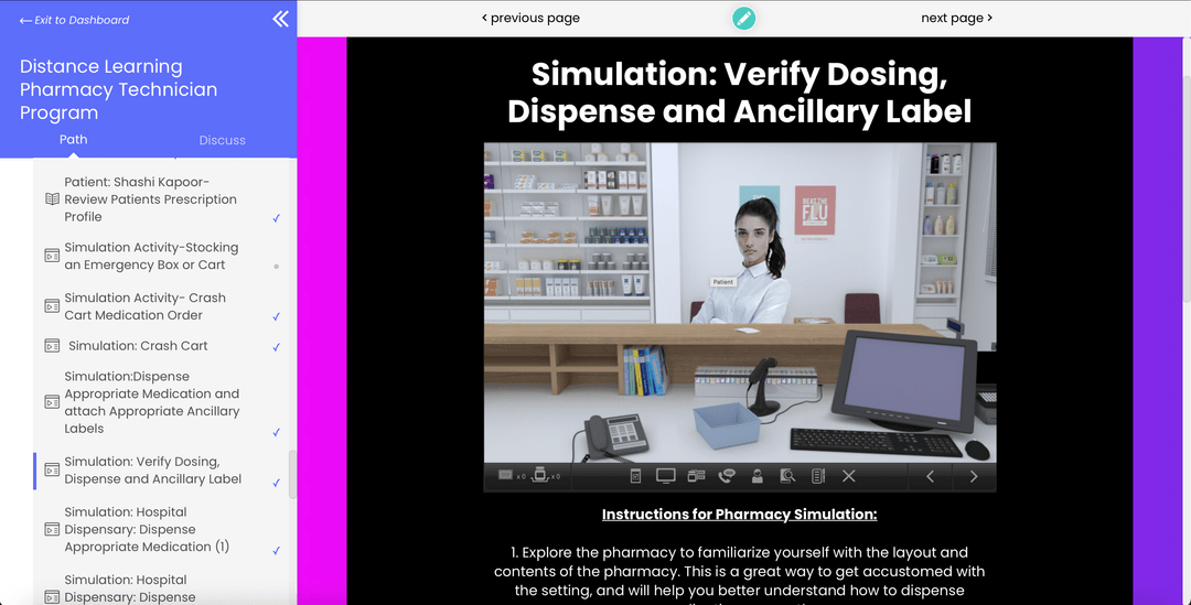 Pharmacy Technician Online Program