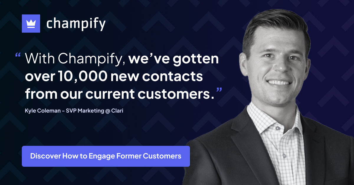 Champify for Marketers | Hit Your Pipeline Targets