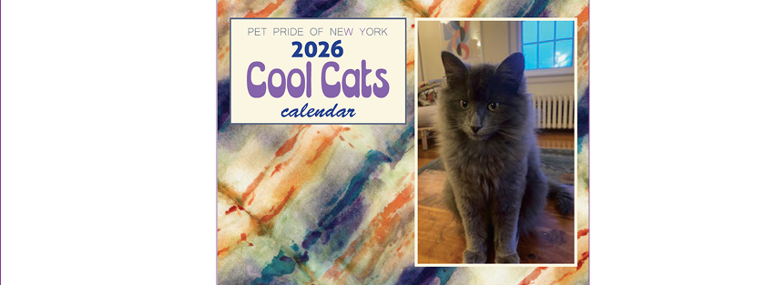 Pet Pride's 2026 Cool Cats Calendars are here! - November 2025
