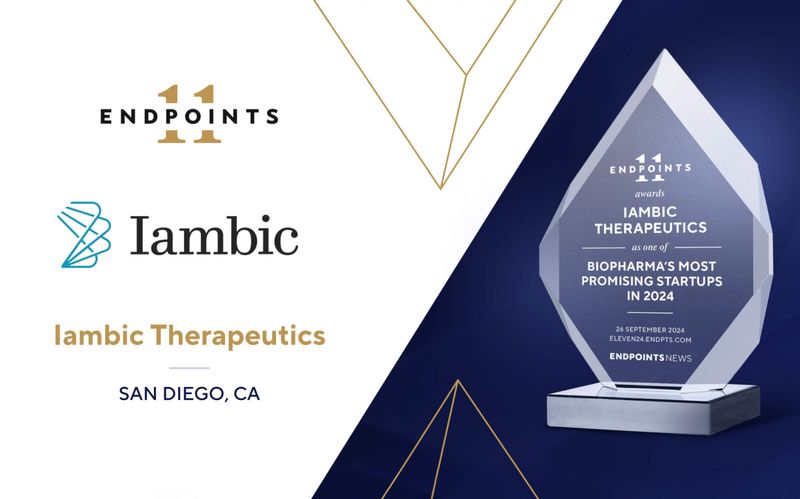 ‍Iambic Therapeutics Named to the Endpoints 11 List of Biotech’s Most ...