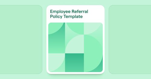Employee Referral Program Policy Template | Template | Lattice