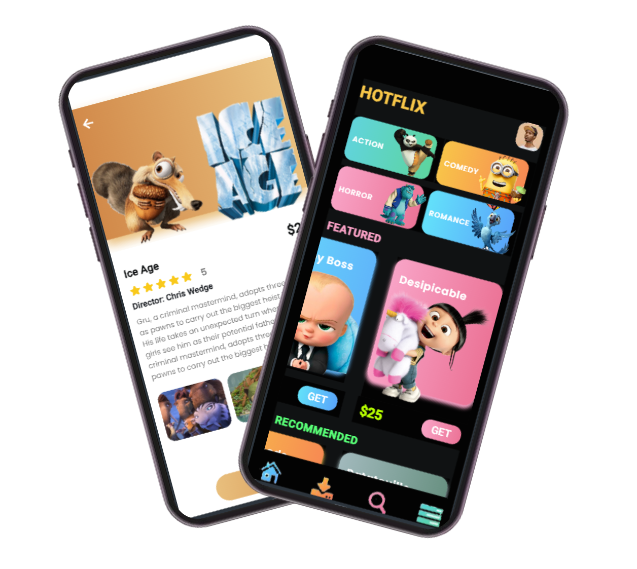 KidFlix Flutterflow Kids Movie Streaming App