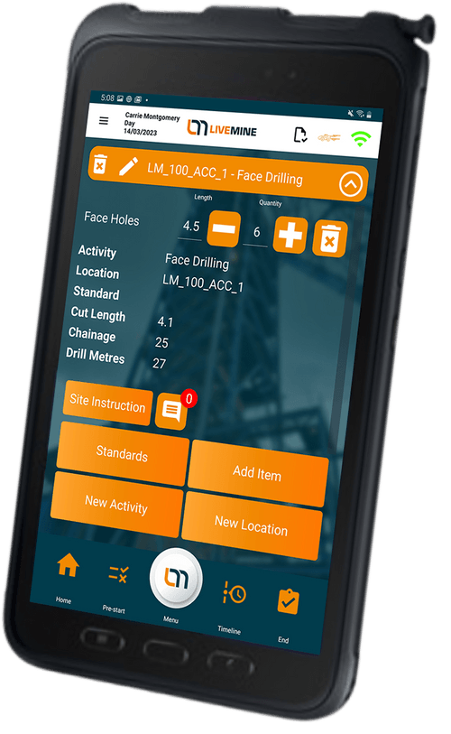Development Drill Module - Underground | LiveMine