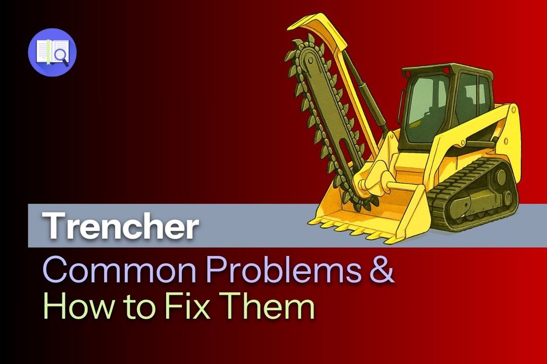 Common Trencher Problems and How to Fix Them - FieldEx