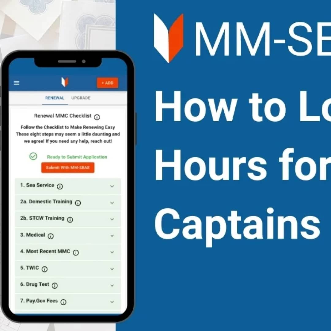 Logging Hours for USCG Captains License | MM-SEAS